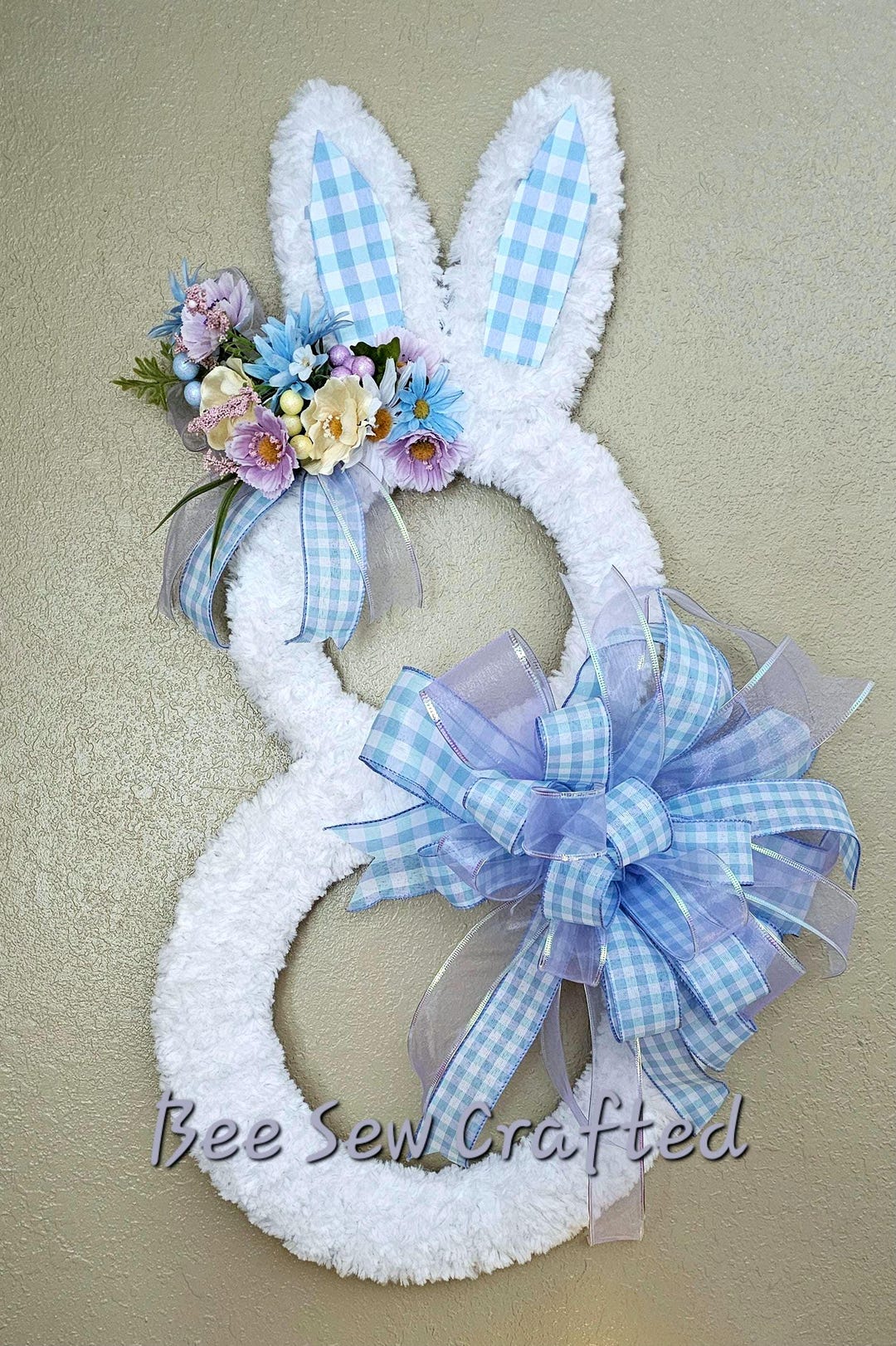 Easter Wreath, Easter Bunny Wreath, Easter Decor,bunny Home Decor ...
