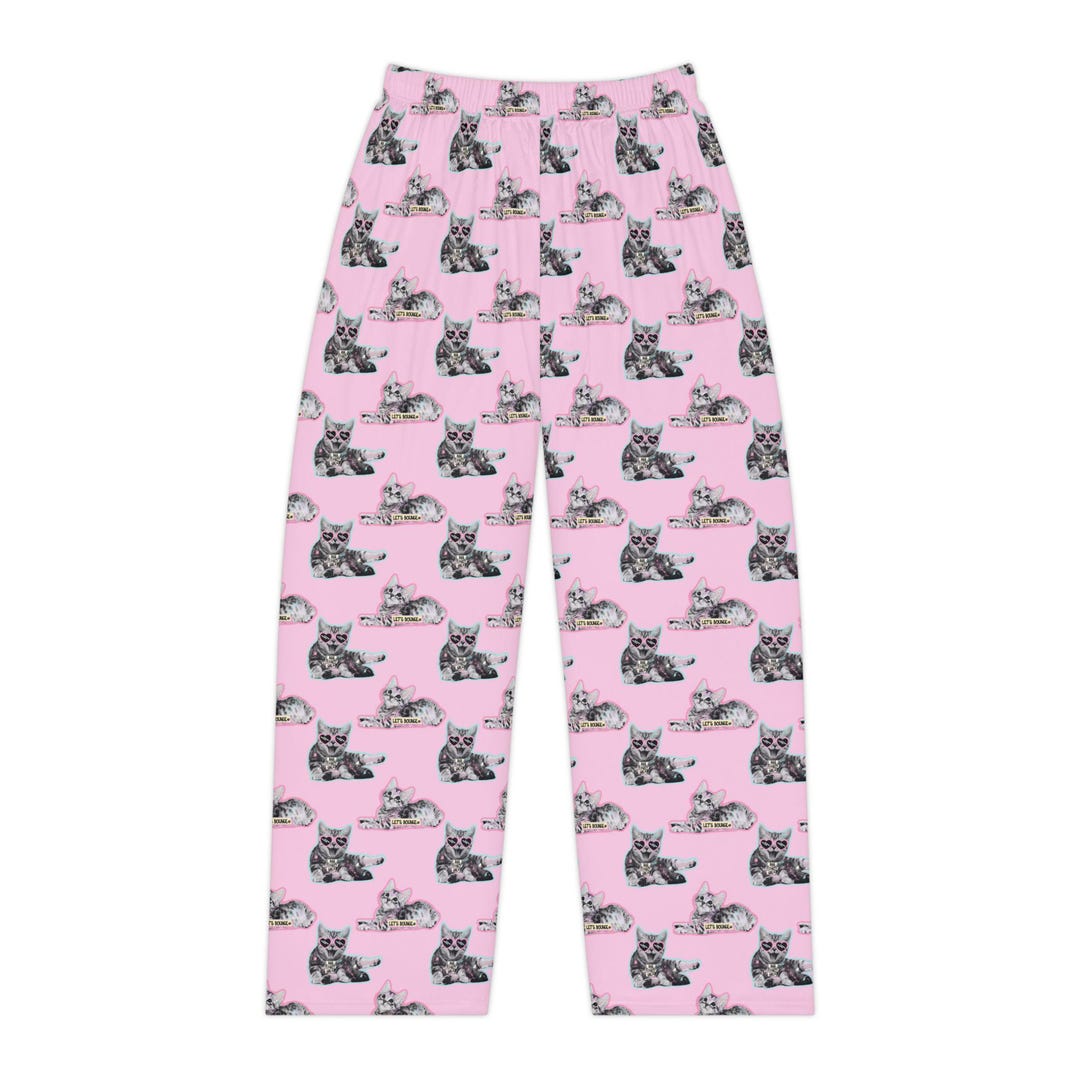 Kitty Pajama Pants (pink) | Cat Pajamas | Cat Lover Gifts | Cute Cat ...