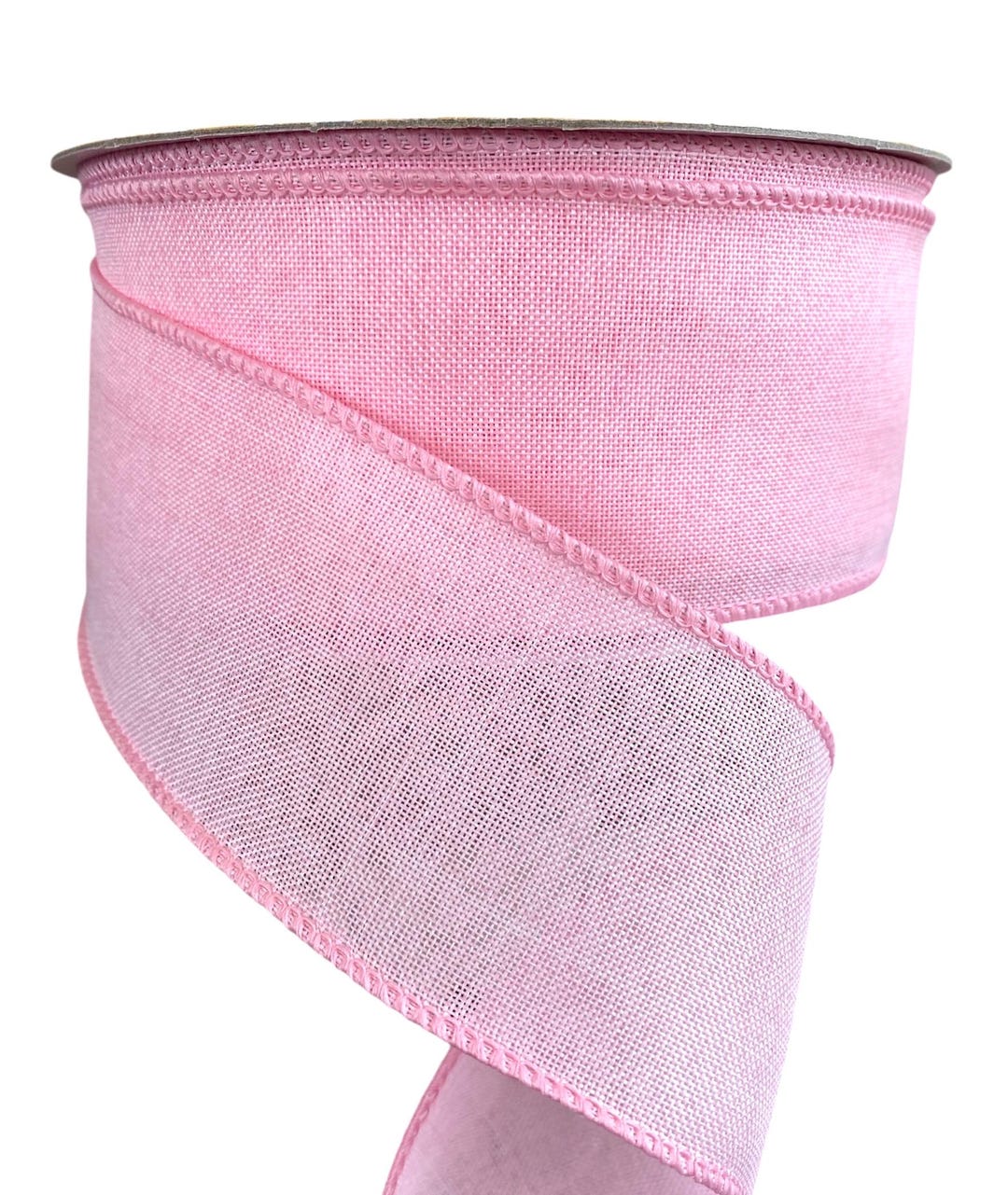 50 Yards, 2.5" Light Pink Wired Ribbon, Sam's Club, Member's Mark ...
