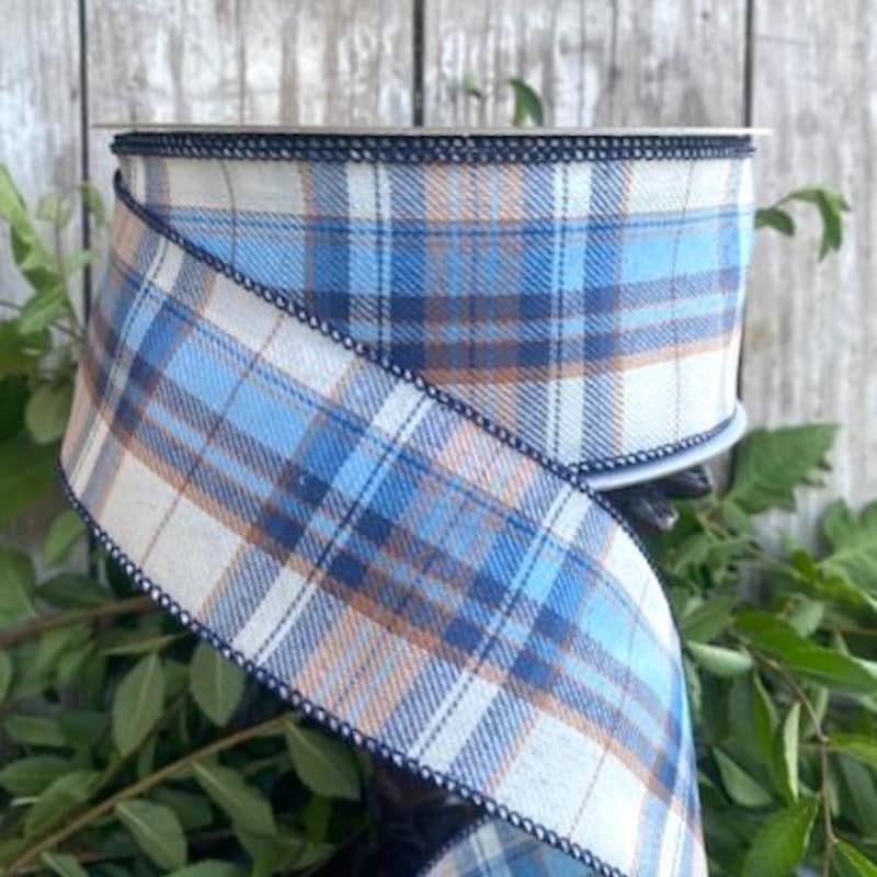 Plaid Ribbon - Etsy
