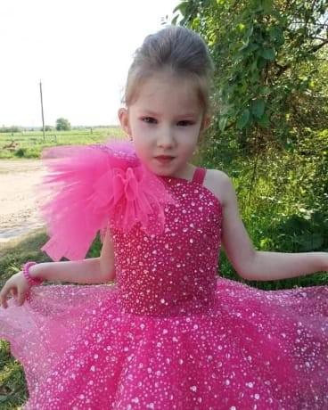 A Very Beautiful Short and Fluffy Dress Embroidered With Beads and ...