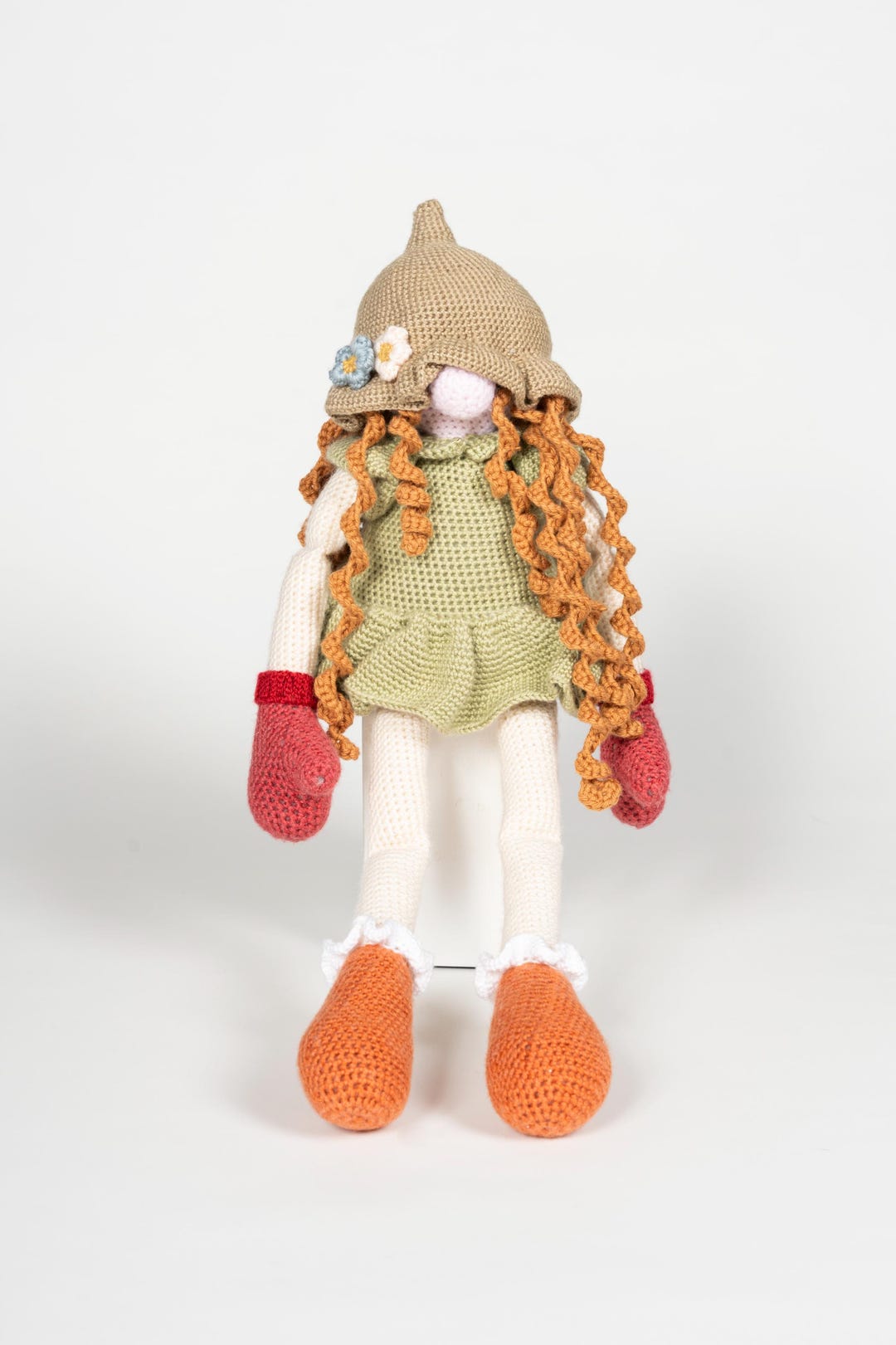 Iona - Gnomes, Stuffed, Crochet Doll, Mallory's Friends 100% Handmade ...