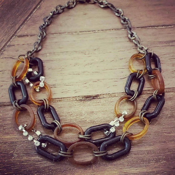 Tortoise Shell Rings - Etsy