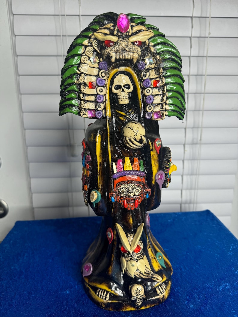 Aztec Santa Muerte - Etsy
