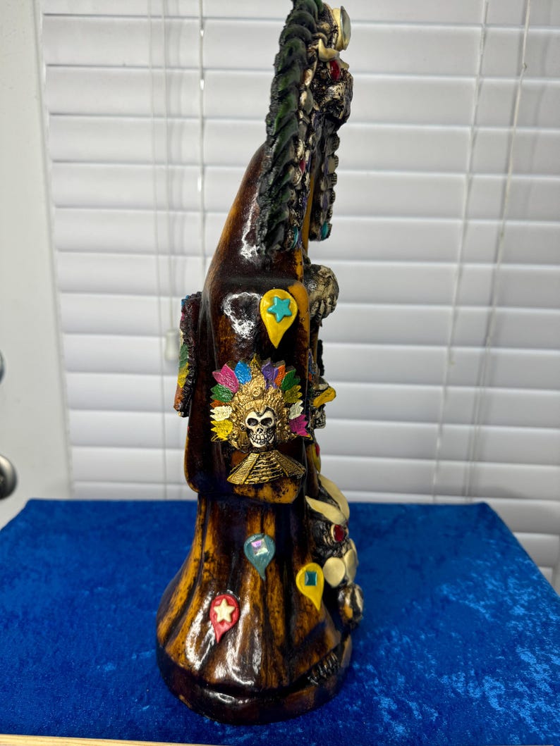 Aztec Santa Muerte - Etsy