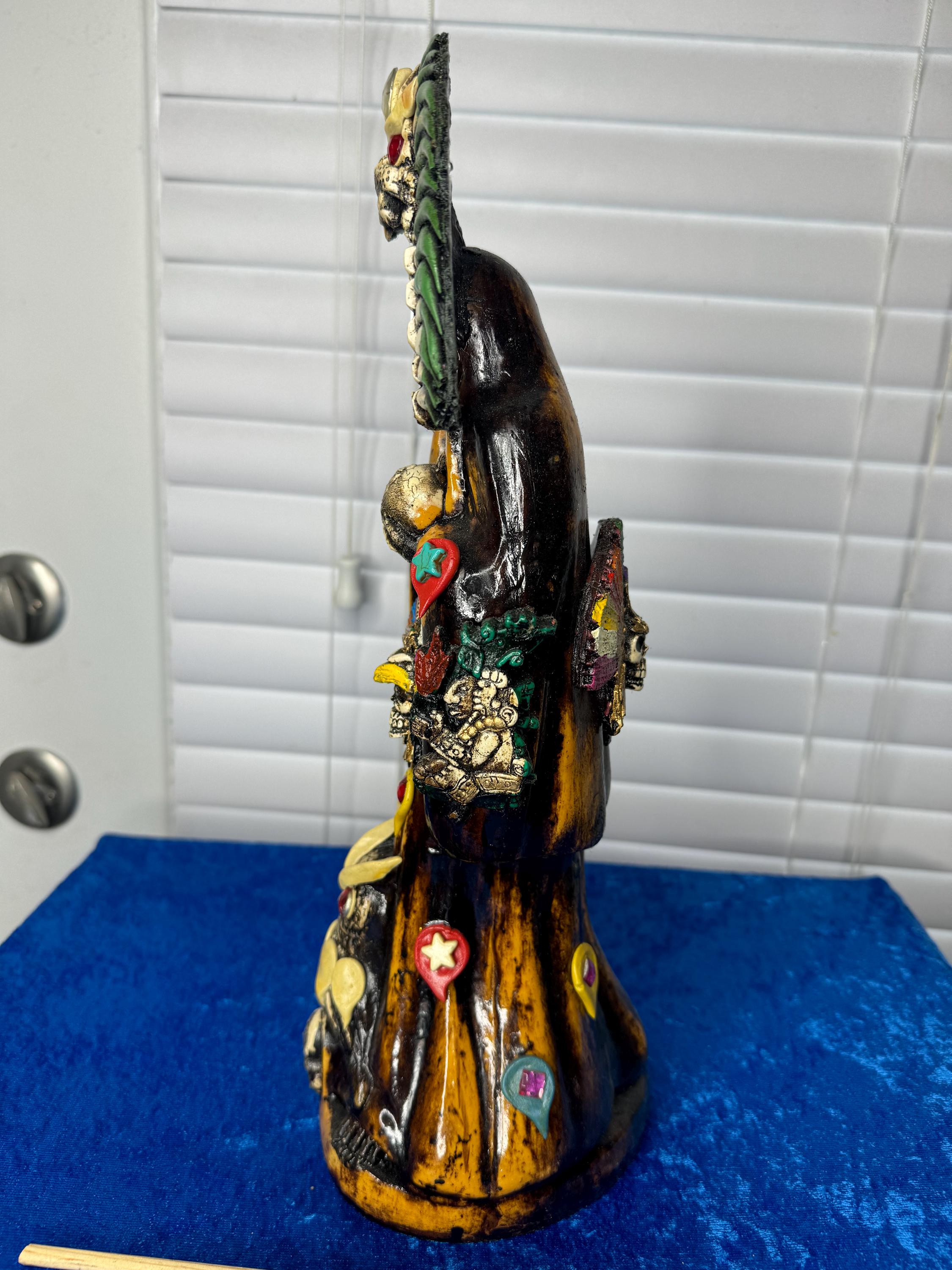 Aztec Santa Muerte - Etsy