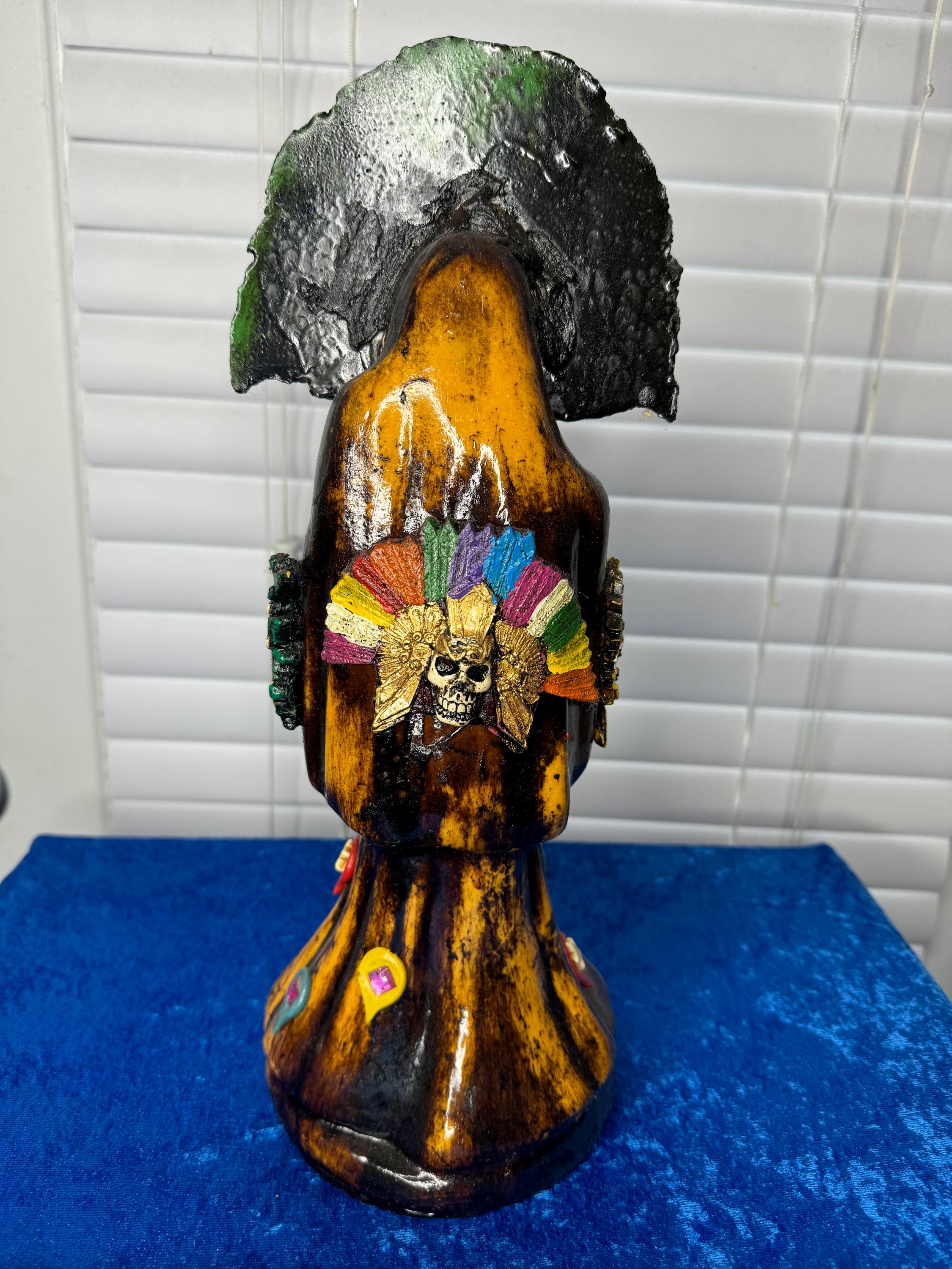 Aztec Santa Muerte - Etsy