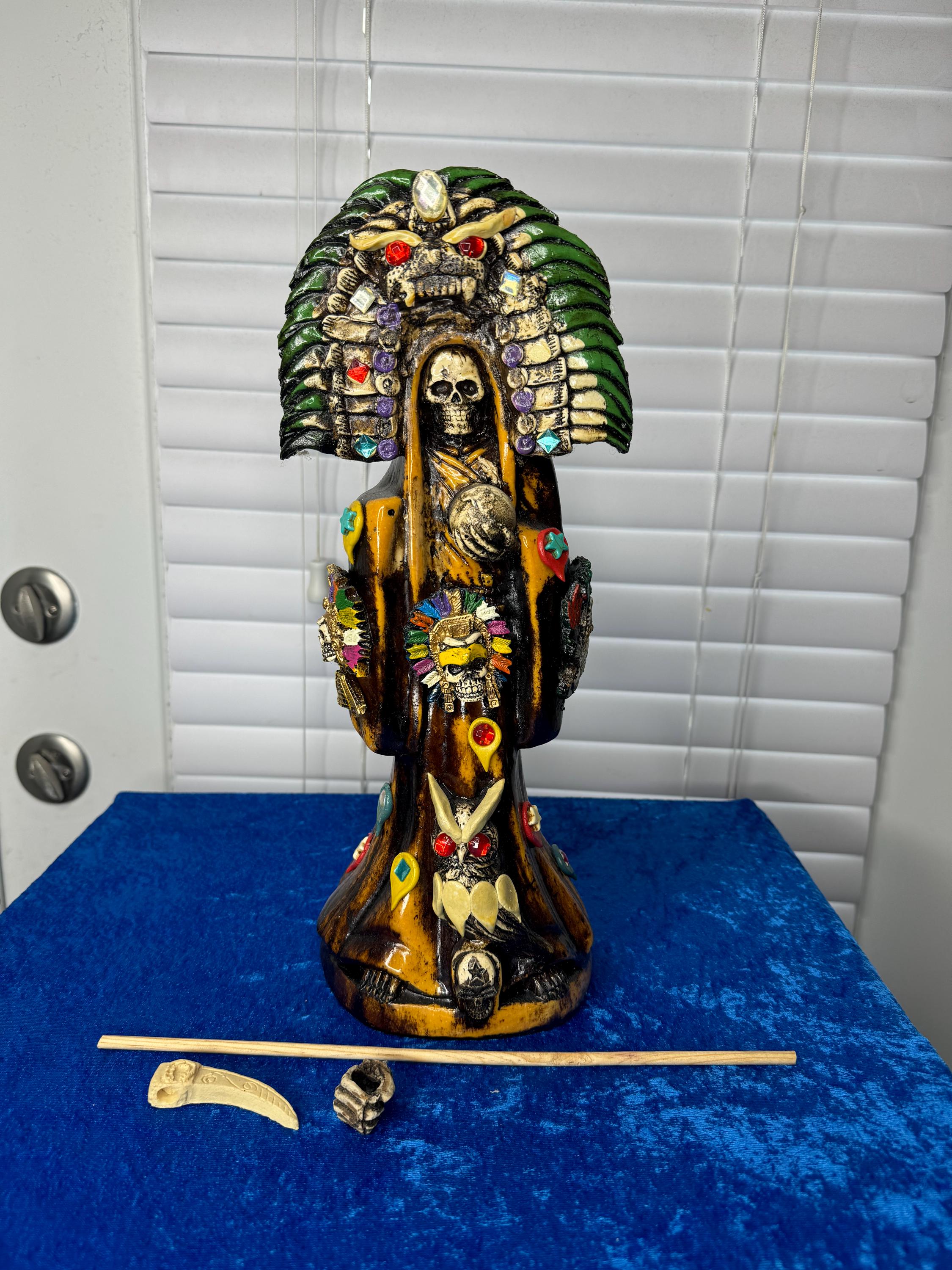 Aztec Santa Muerte - Etsy