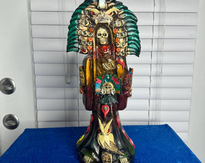 Aztec Santa Muerte - Etsy