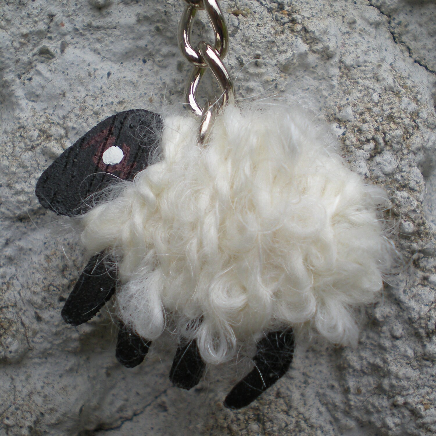 Lizzyc Sheep Keychain Peg - Etsy