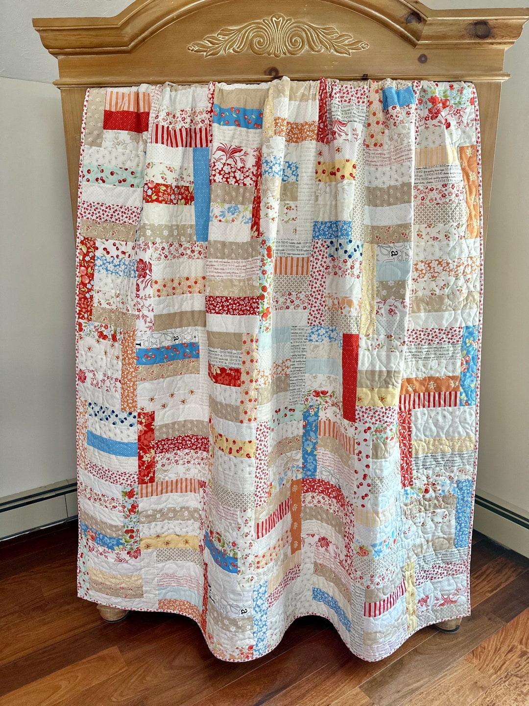 Quilt on Sale Sunday Morning Quilt Handmade Fig Tree Quilt - Etsy