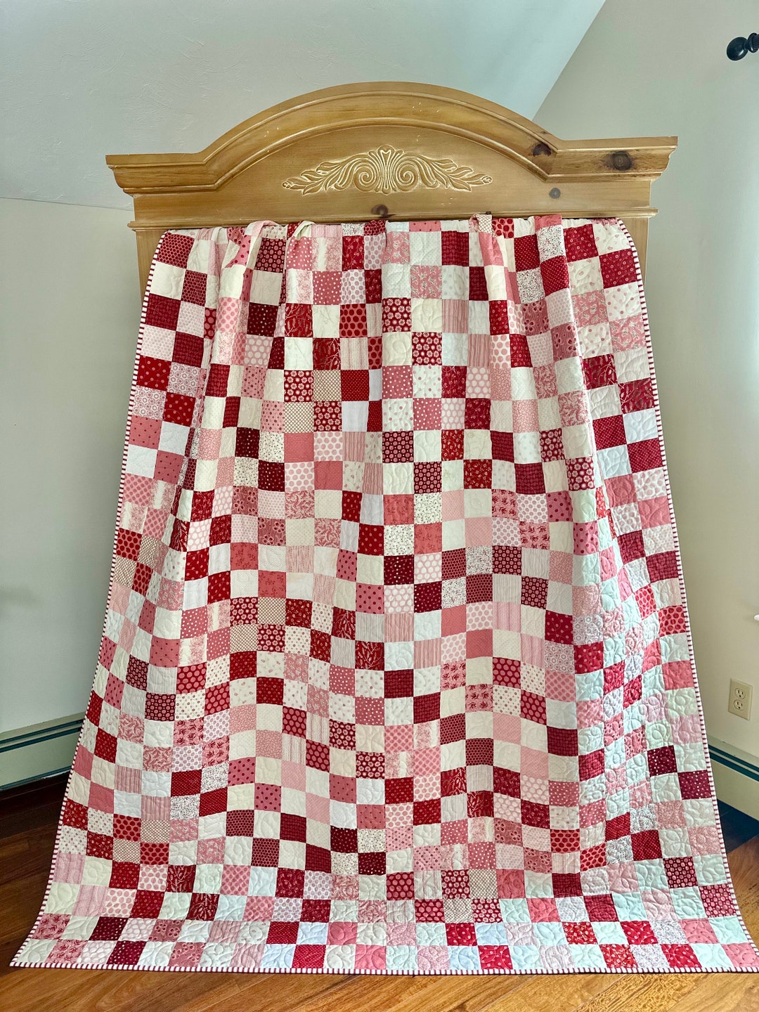 Handmade Quilt for Sale Sweet Anna Checkie Quilt - Etsy