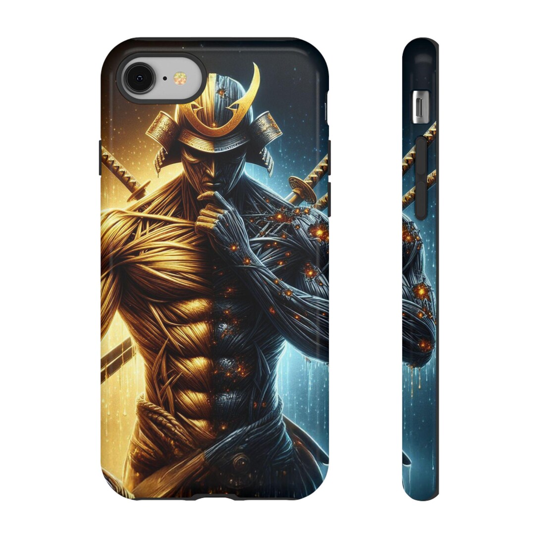 Samurai Warrior Phone Case, Tough Cases for Men, Unique Gift for Him ...
