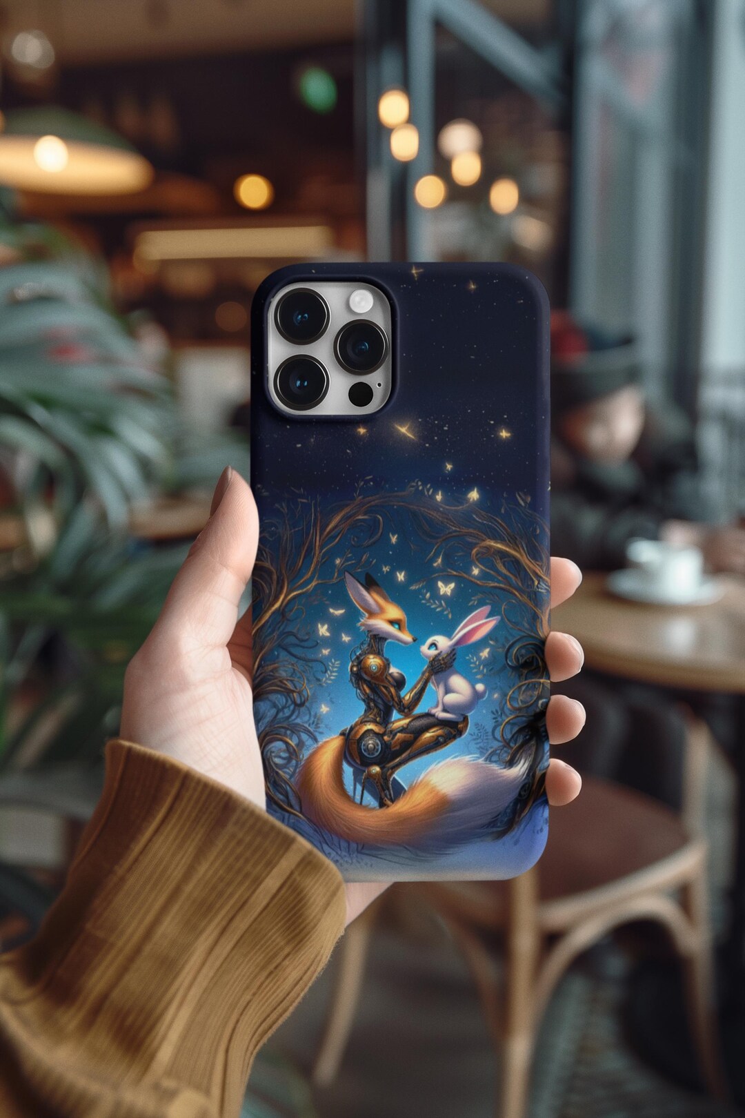 Phone Cases, Cute Robot Fox and Bunny Design, Tough iPhone Case ...