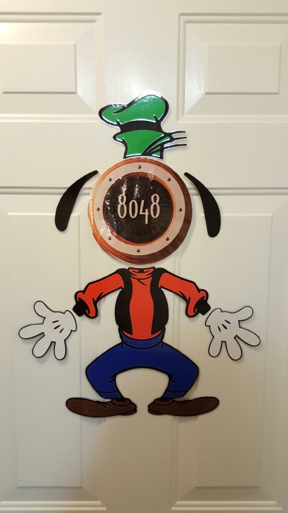 Goofy the Goof Classic Body Part Stateroom Door Magnets for - Etsy