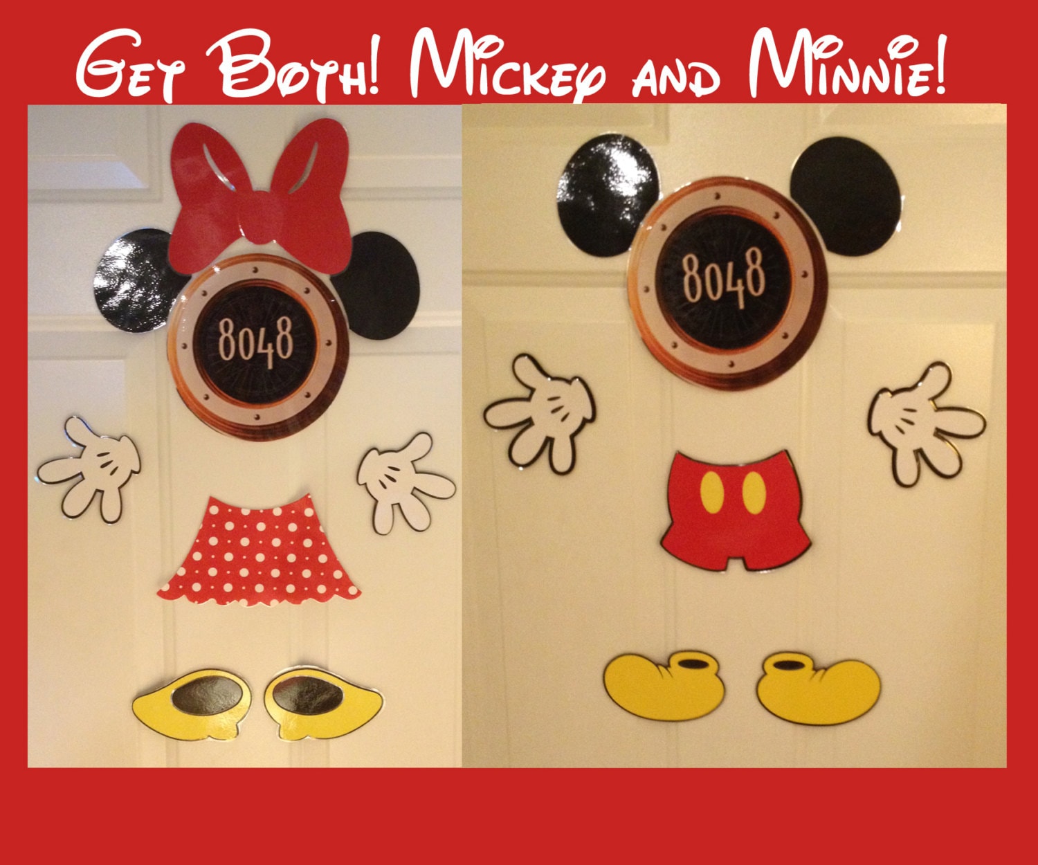 Minnie Mouse Body Parts