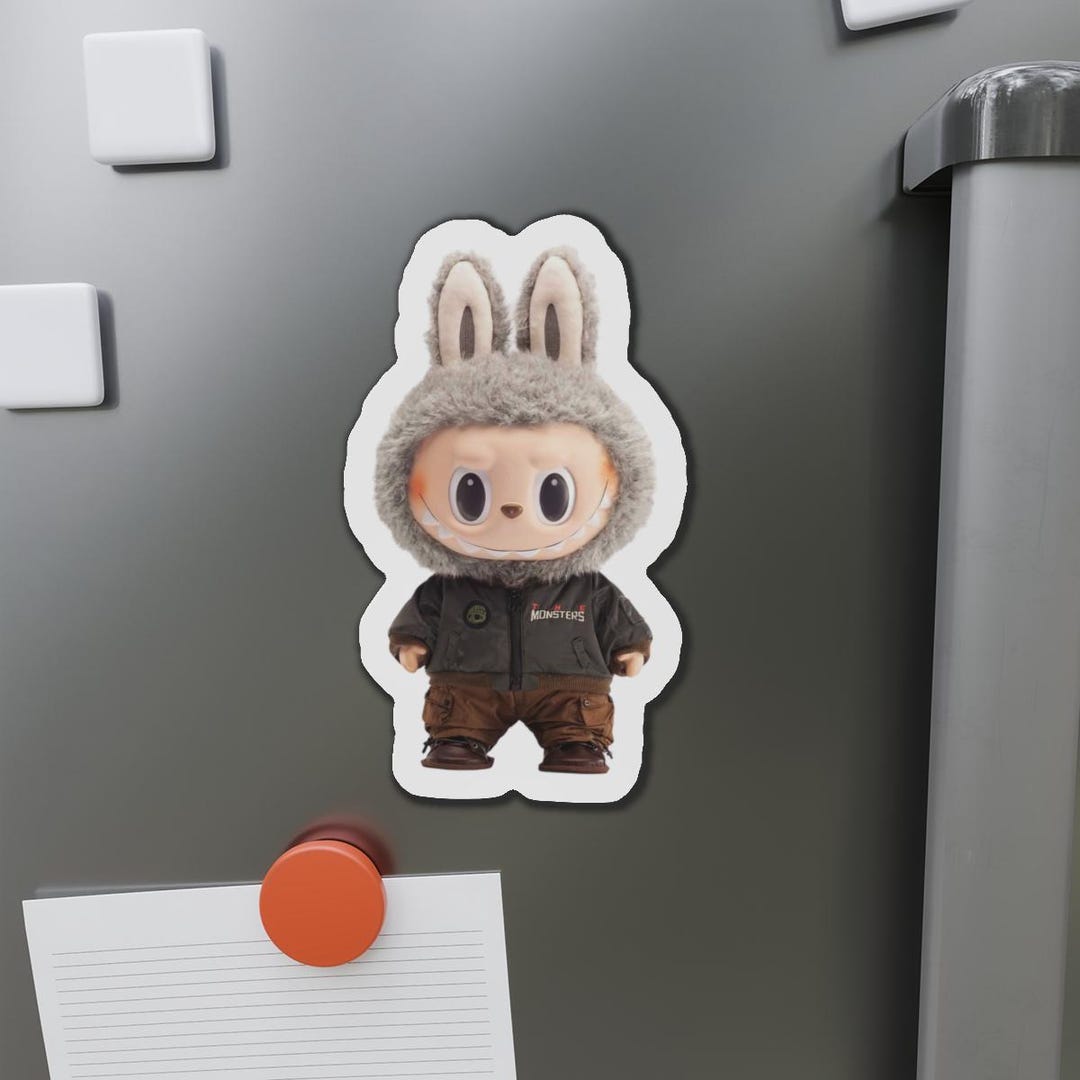 Die-cut Magnets for Fridge Labubu - Etsy