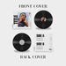 Custom Vinyl Record Cover & Label Template | Editable Canva Design for ...