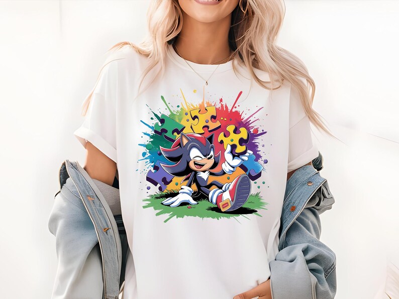 Sonic the Hedgehog Autism Bundle Png, Watercolor Clipart, Watercolor ...