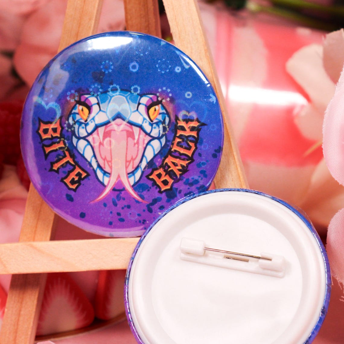 Bite Back OC Button - Etsy