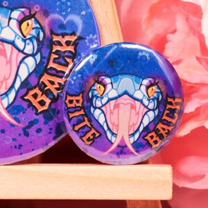 Bite Back OC Button - Etsy