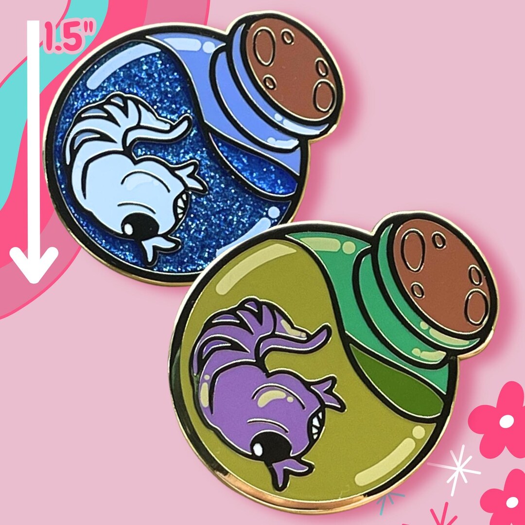 Illithid Tadpole BG3 Pin, Baldur's Gate 3 Enamel Pins, Astral Tadpole ...