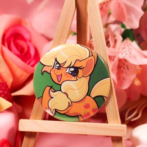 Mane 6 MLP Badges, My Little Pony Button Badges, Twilight Sparkle ...