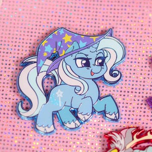 MLP Pins, 2" My Little Pony Enamel Pin, Trixie Lulamoon Pin, Starlight ...
