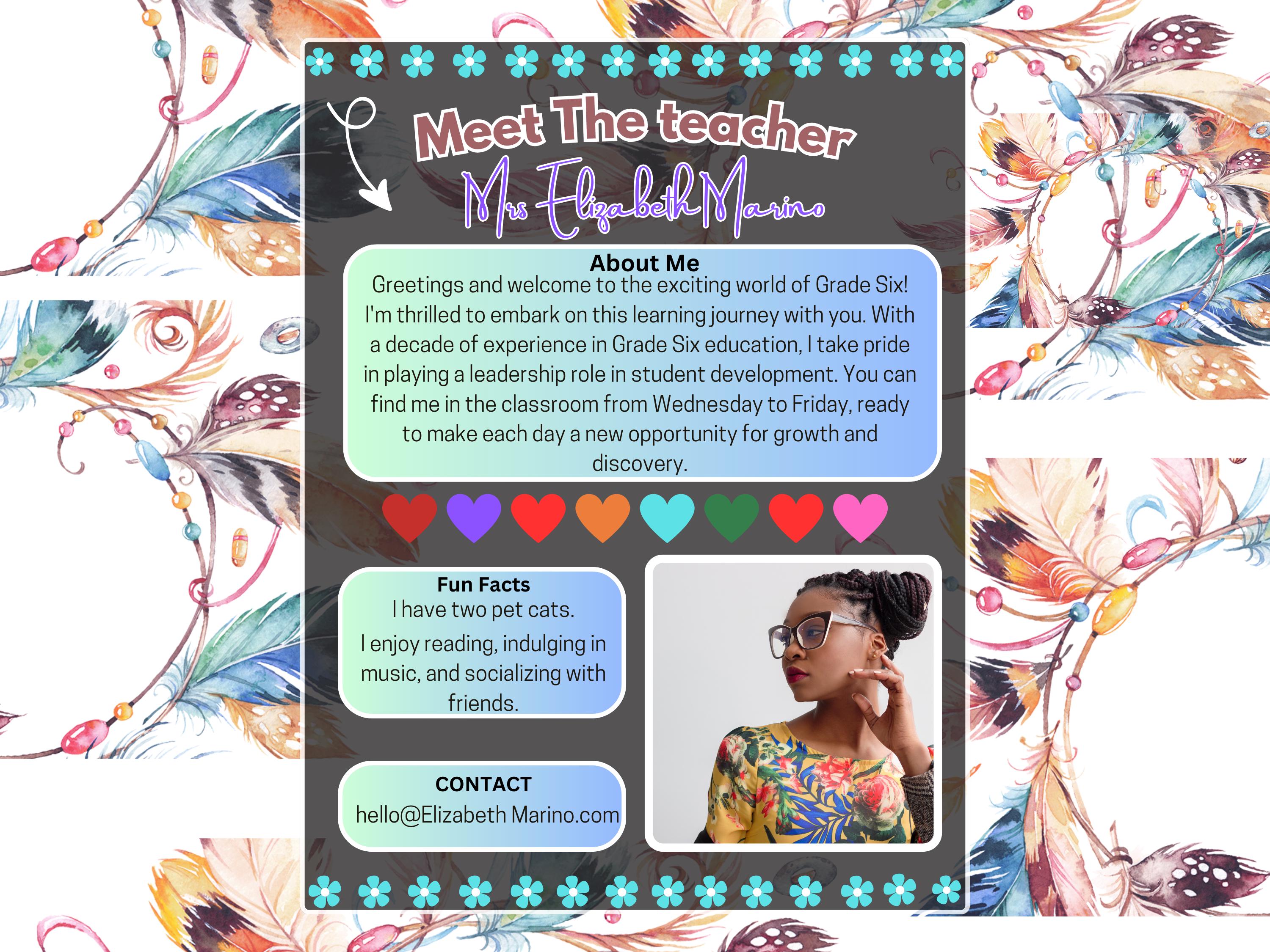 Meet the Teacher Template Meet Theteacher Kindergarten Letter Meet the ...