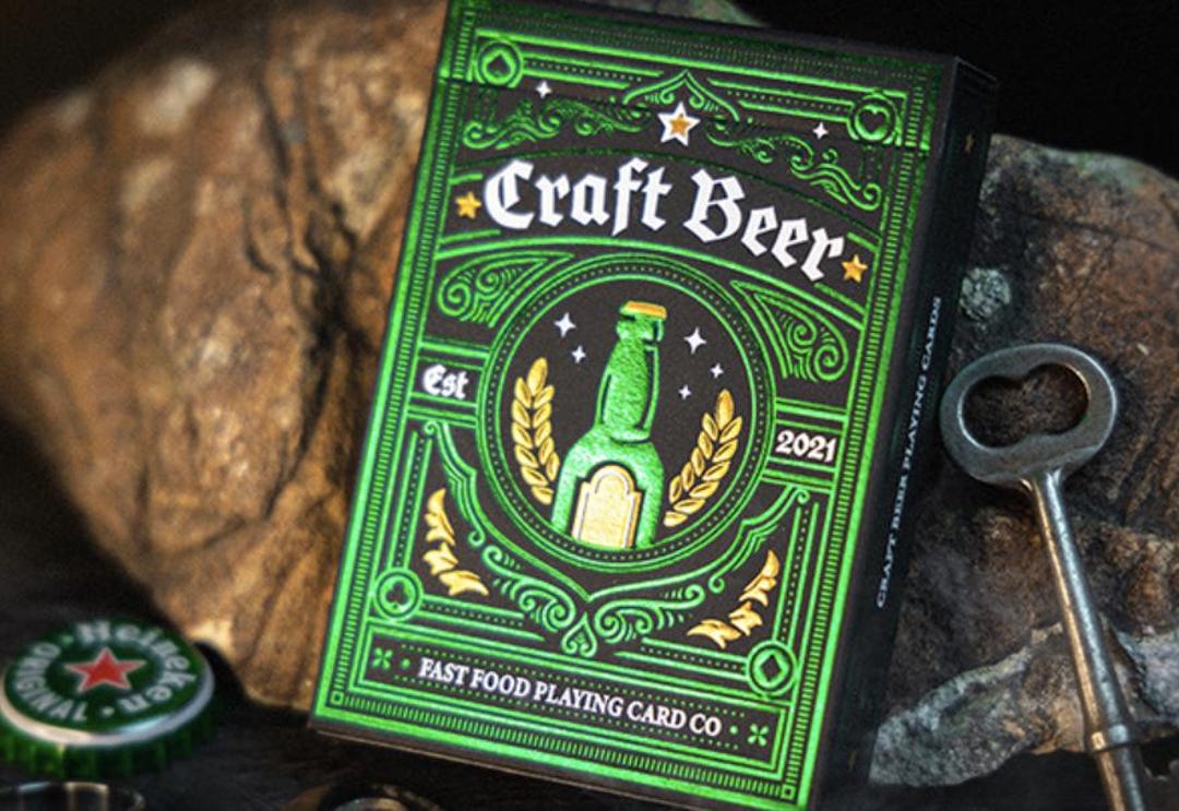 Craft Beer Playing Cards: Poker Deck Gift for Beer Lovers - Etsy