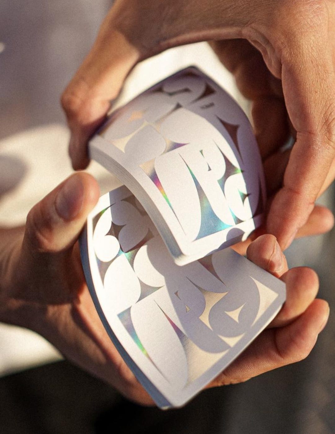 Inverted Holo Errors Playing Cards | Holographic Deck - Etsy