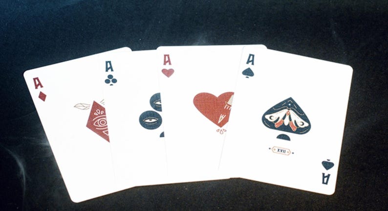 Nevermore Playing Cards Deck | Luxury Foil Tuck Box | Edgar Allen Poe ...