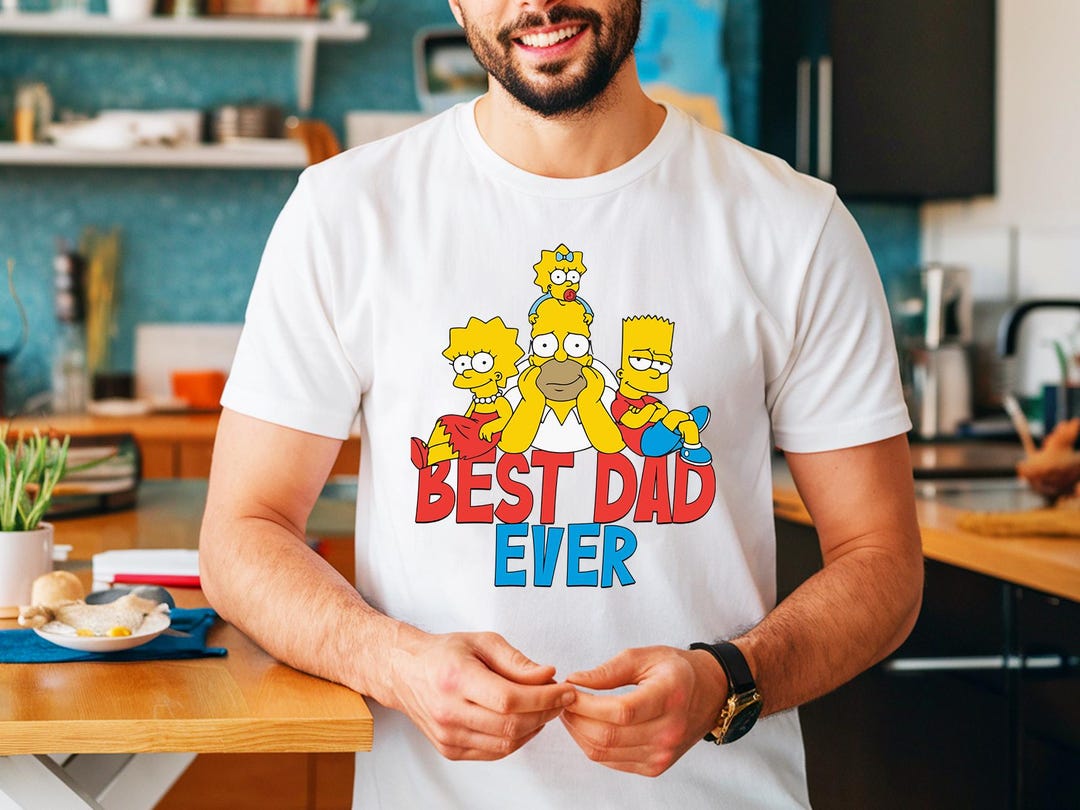 Best Dad Ever Shirt, Custom Father's Day Shirt, Gift for Dad Shirt ...