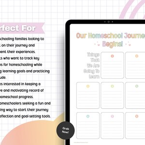 Printable Homeschool Journey Reflection Template, Digital Planner for ...