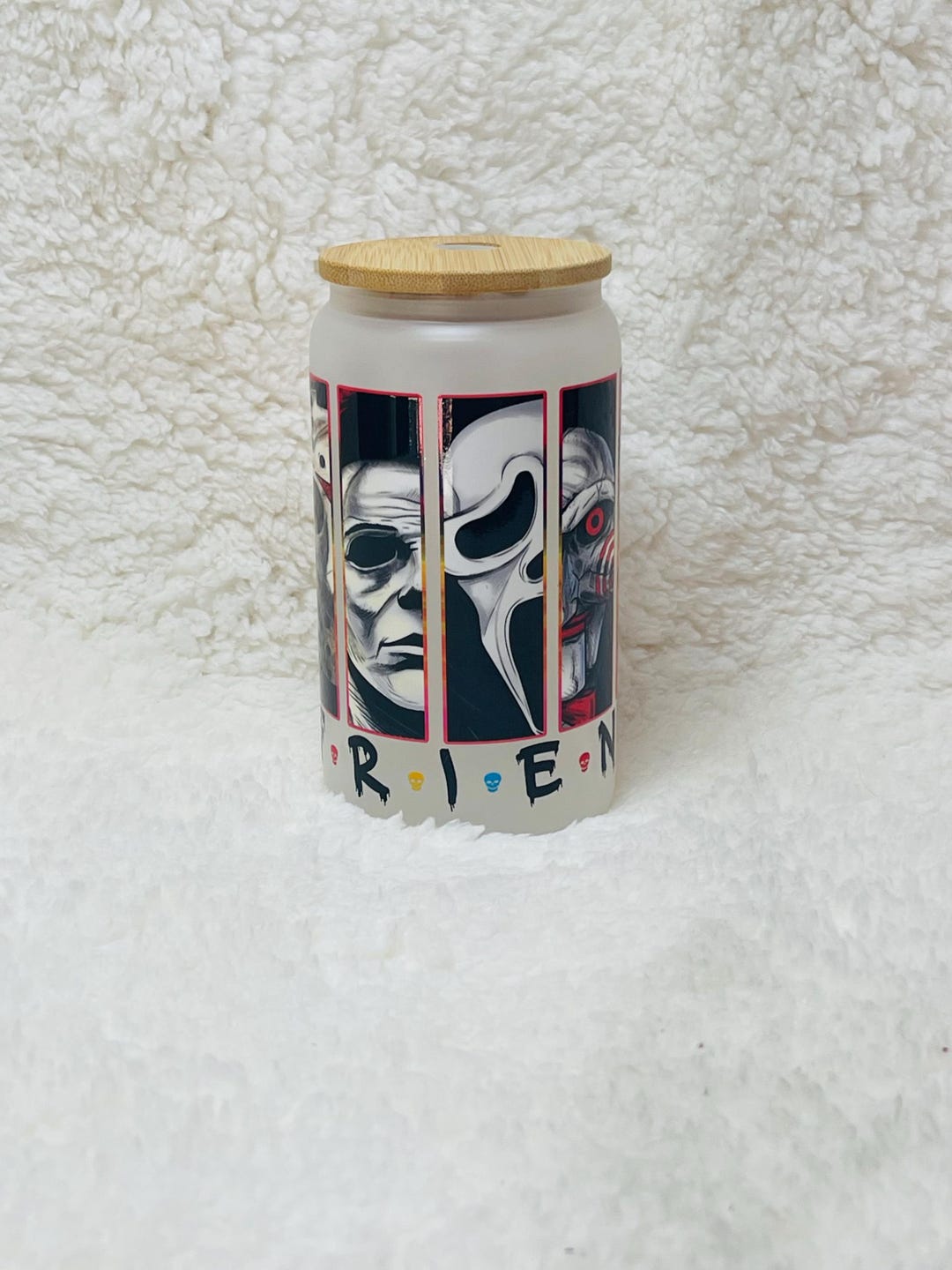 Halloween, Horror, Friends, Libby Glass Cups, Beer Can Glass, Chucky ...