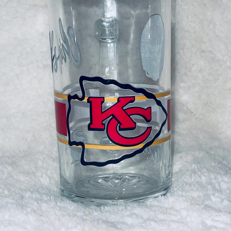 Chiefs Beer Mug - Etsy