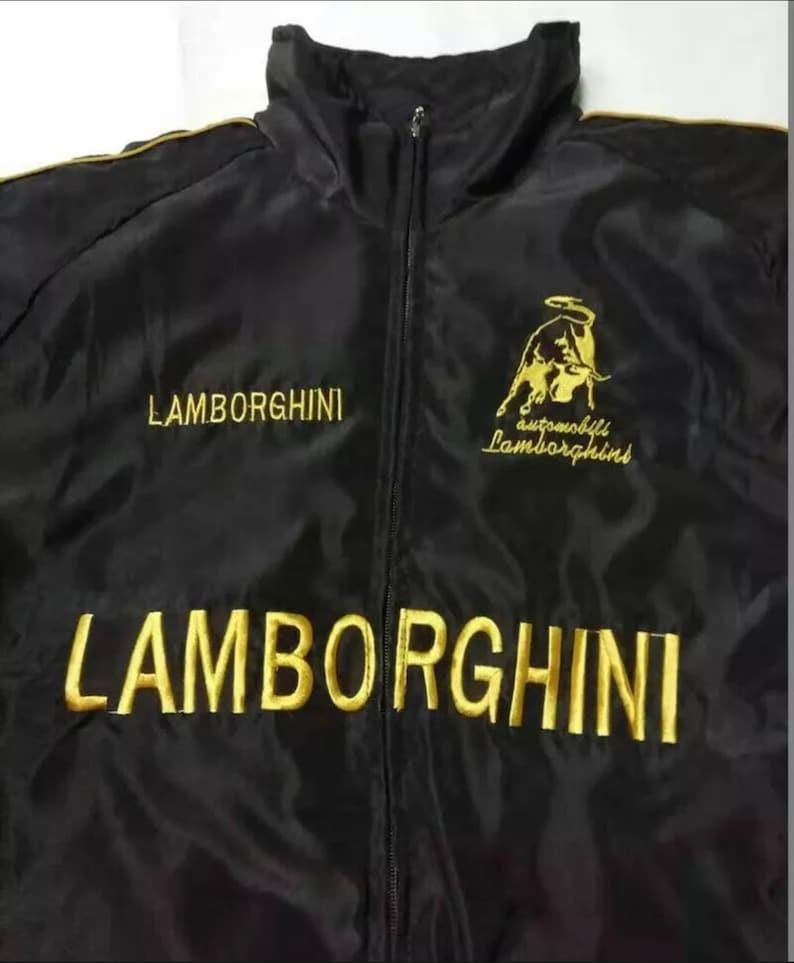 Lam.borghini Racing Jacket Vintage F1 Jacket Unisex Personalized Racing ...
