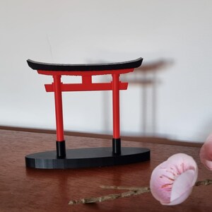 Decorative Japanese Torii 3D Print - Etsy