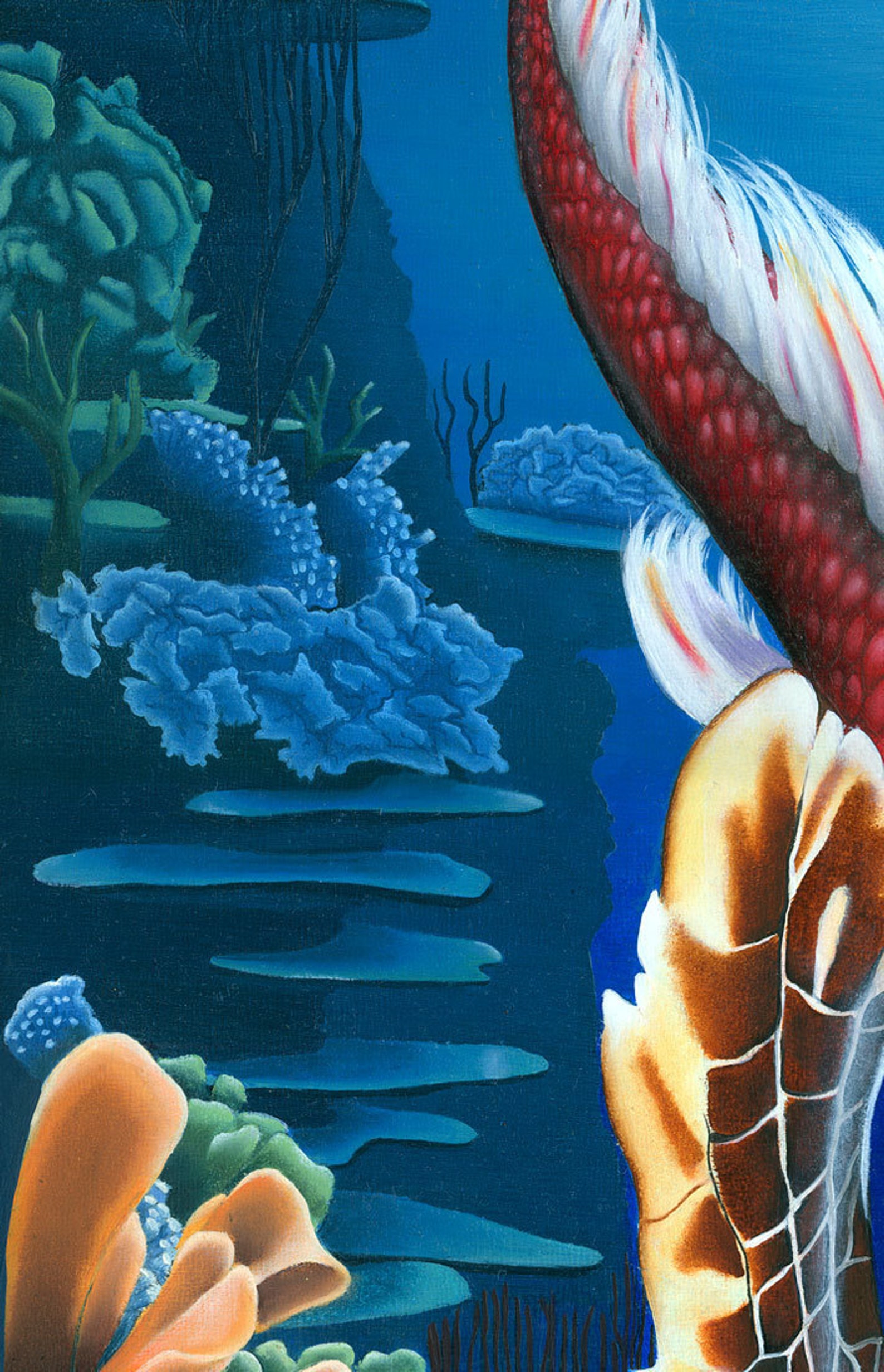 Ruby Mermaid and Sea Turtle 11x14 Fantasy Fine Art Print | Etsy Ruby Mermaid and Sea Turtle 11x14 Fantasy Fine Art Print | Etsy