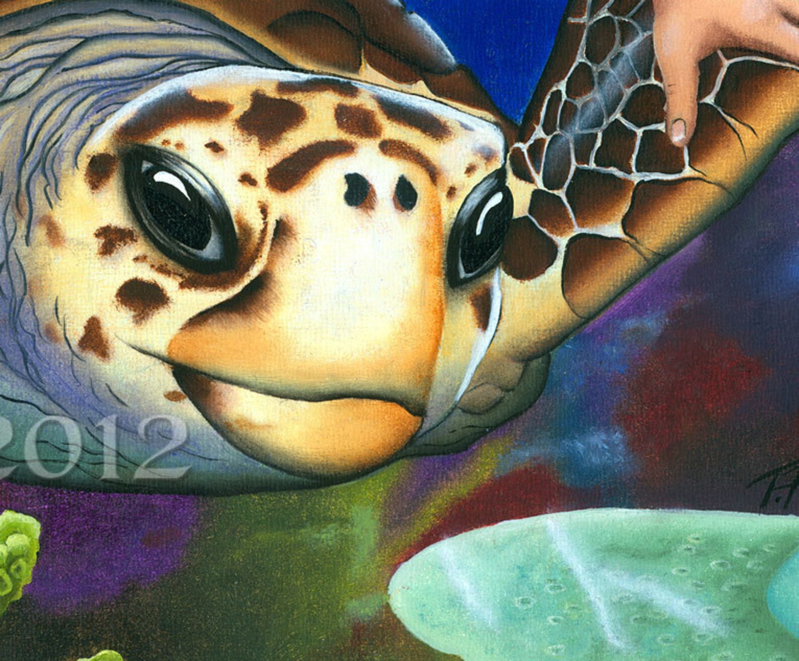 Ruby Mermaid and Sea Turtle 11x14 Fantasy Fine Art Print | Etsy Ruby Mermaid and Sea Turtle 11x14 Fantasy Fine Art Print | Etsy