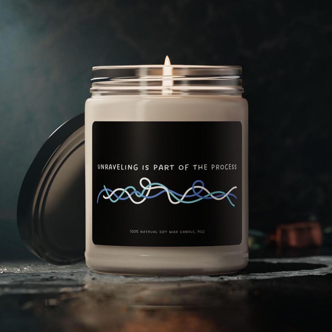 Double Meaning Funny Candle Knitting Hobby Gift Humorous Candle Chrocheting Hobby Birthday ...