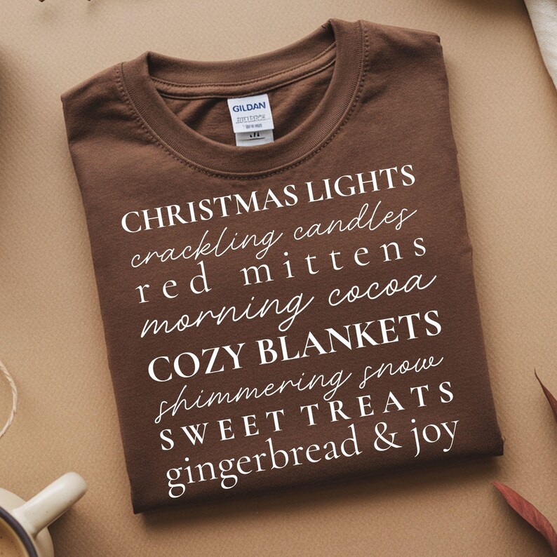 Winter List PNG SVG Cliparts, Christmas Words Design, Digital Download ...