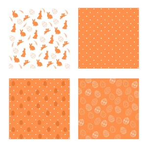 36 Easter Digital Papers, Seamless Easter Design, Easter Png Easter Themed Digital Paper Pack ...