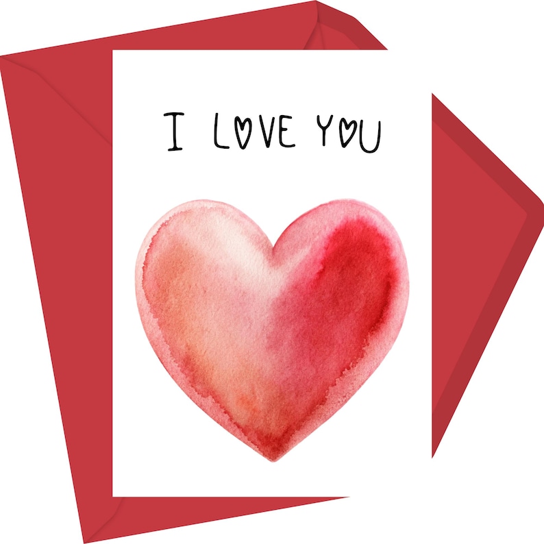 Watercolor Pastel Hearts Clipart: Valentine's Day PNG Bundle (digital ...