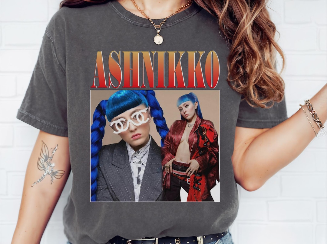 Comfort Colors® Ashnikko Rapper Vintage Unisex T-shirt, Ashnikko Shirt ...