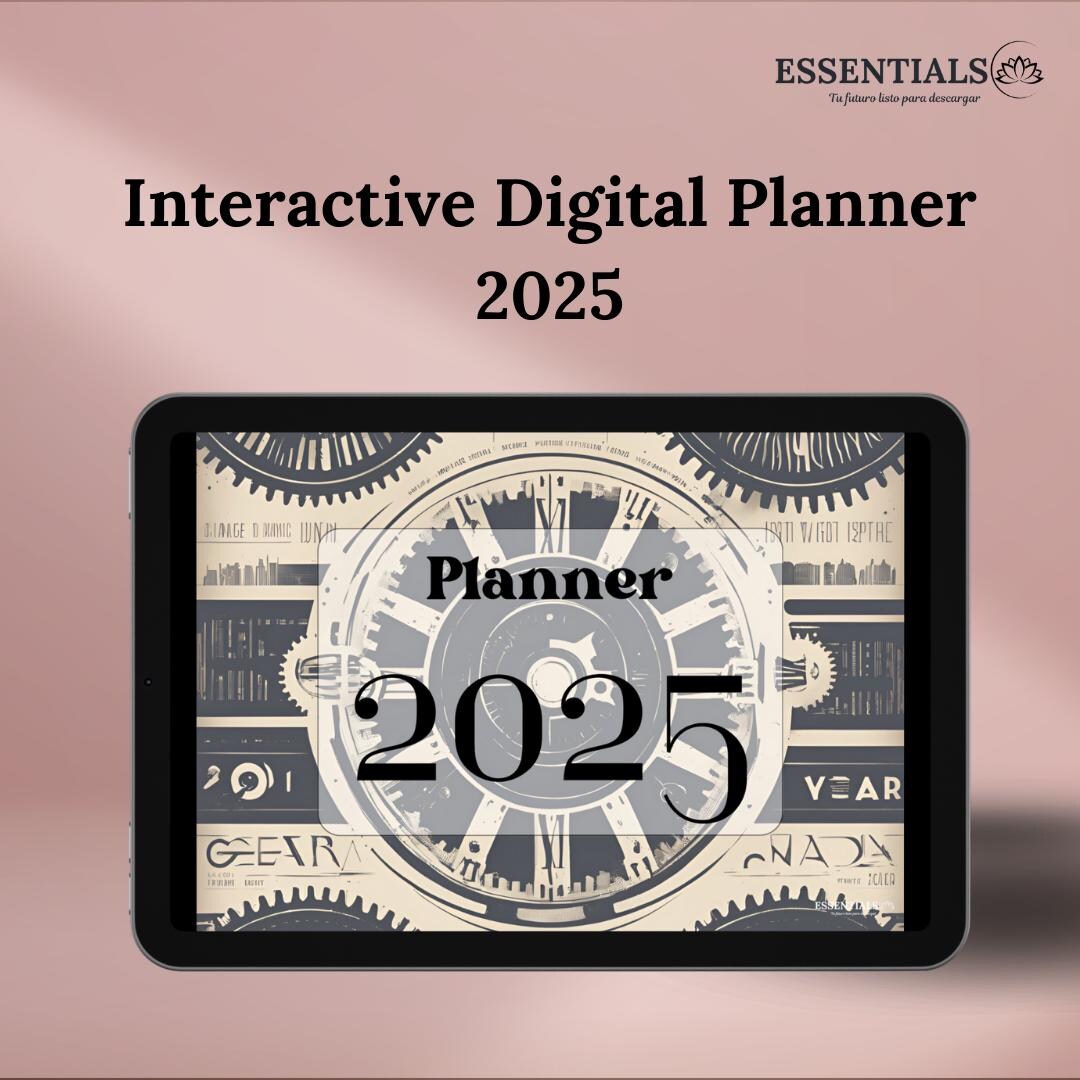 Interactive Digital Planner 2025 Vintage - Etsy UK