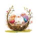 11 Quirky Birds Best Friend Clipart, PNG, Whimsical Cartoon Birds ...