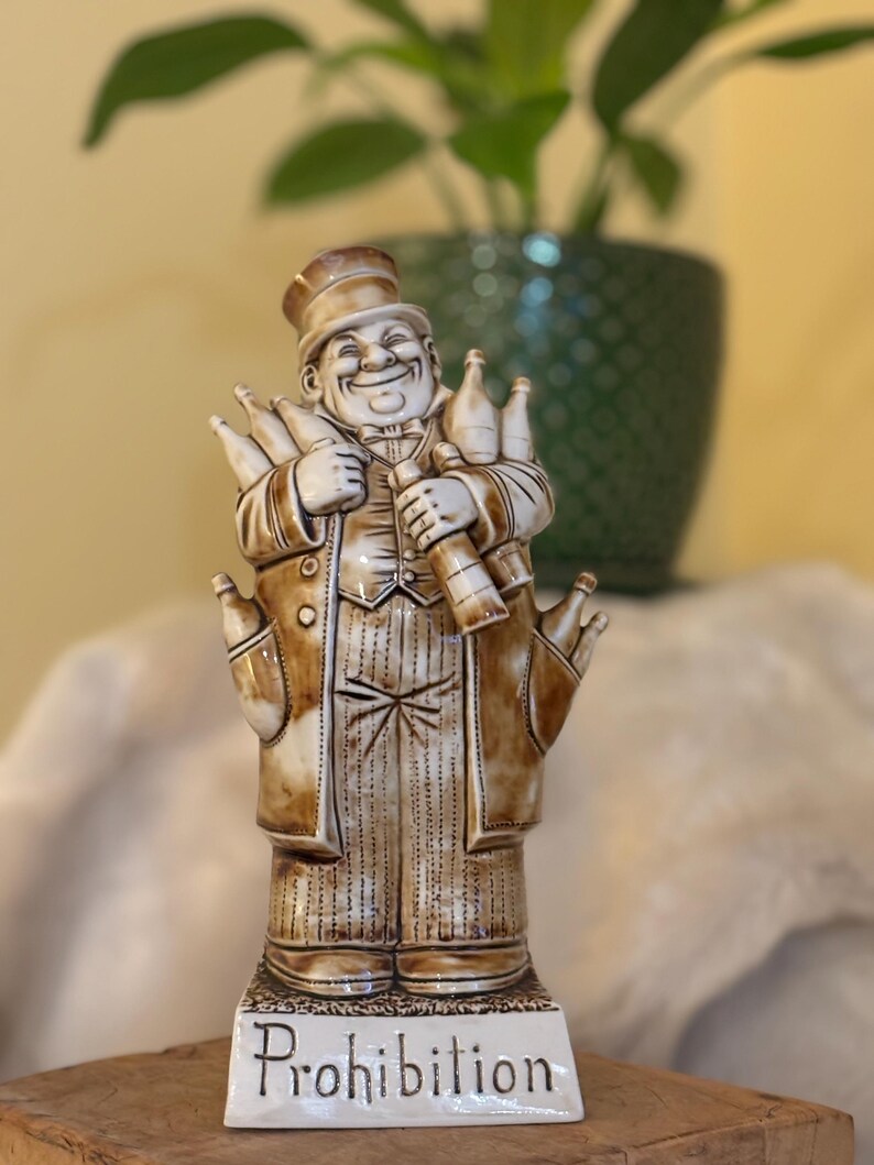 Rare Vintage Prohibition Decanter - Etsy