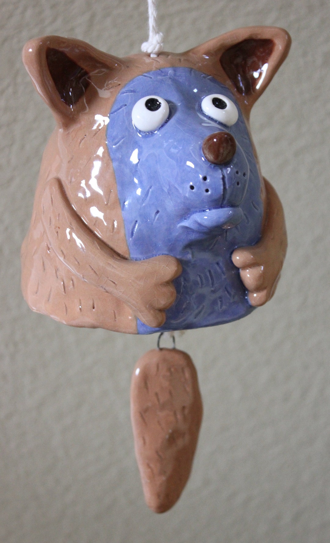 Ceramic Dog Ceiling Bell Decoration, Decorative Dog Bell, Decorative ...