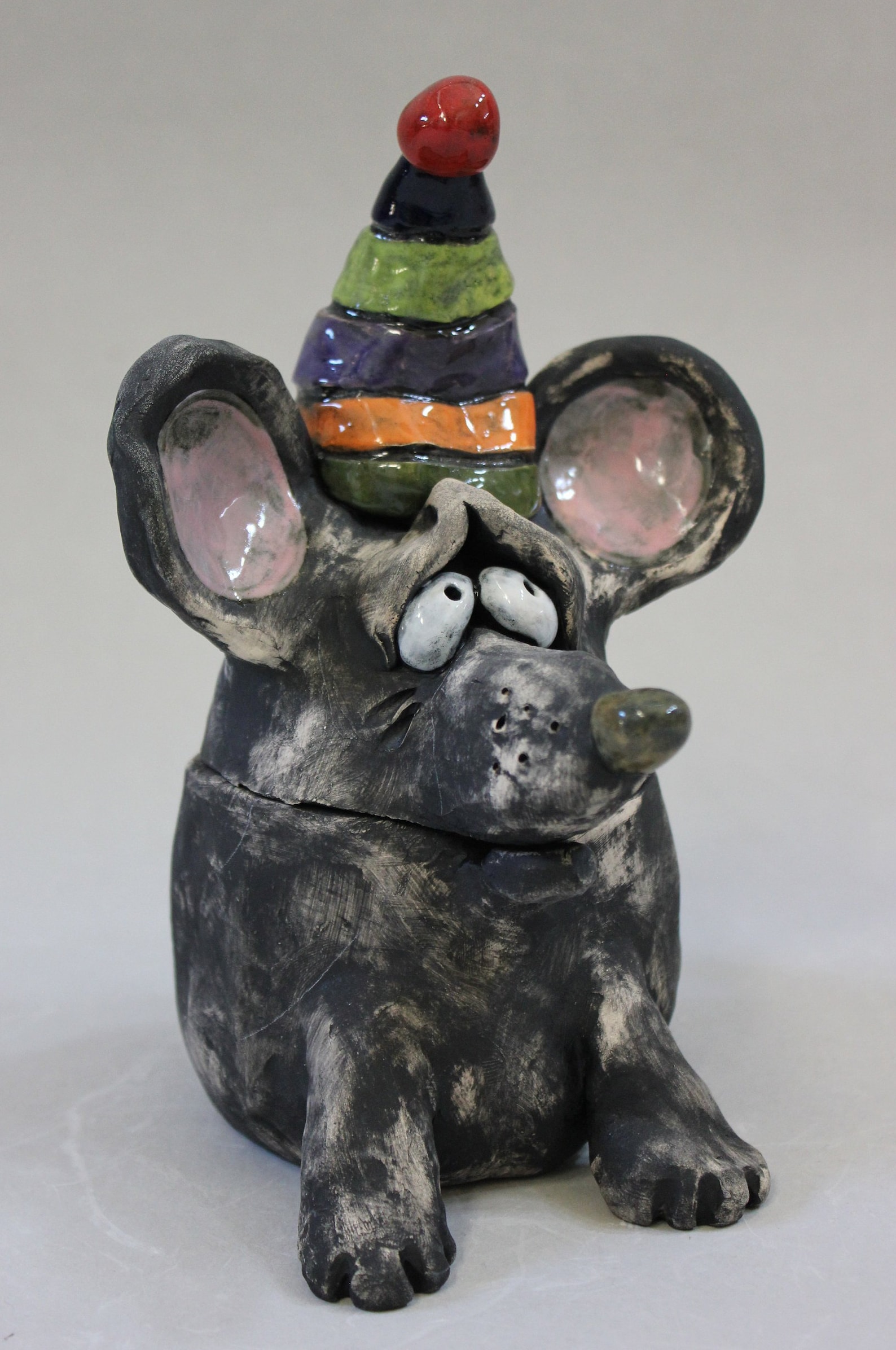 Whimsical Rat Jar Rat Art Rat Vase Ceramic Rat Rat Art | Etsy